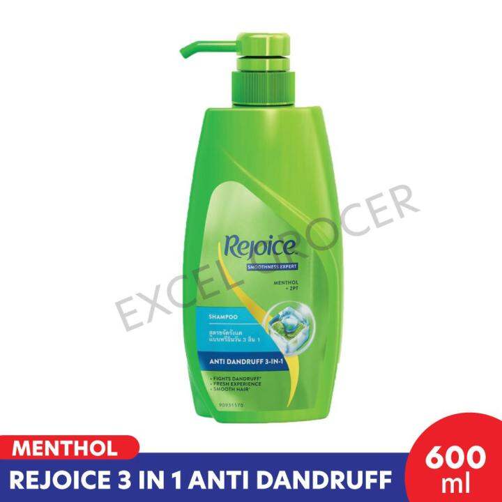 Rejoice 3-in-1 Anti-Dandruff Shampoo 600ml | Lazada