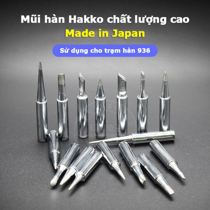 Đầu mũi hàn Hakko 900M-T nhật bản mũi hàn dao 900M-T-K cho trạm hàn 936 hàng cao cấp | Lazada.vn