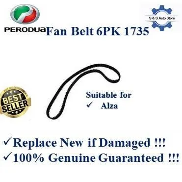(Original) Perodua Alza FAN BELT 6PK1735 | Lazada