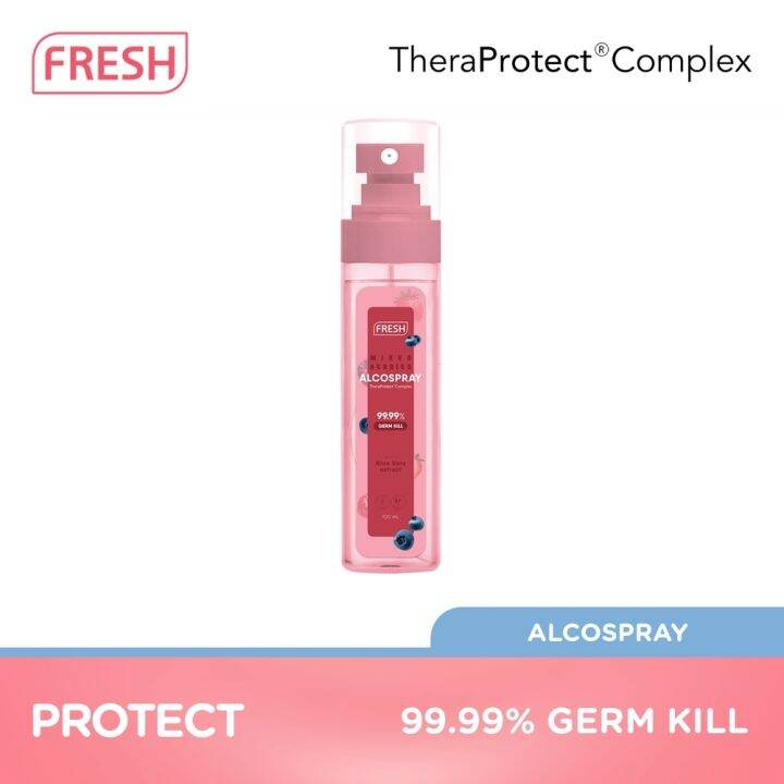 Fresh Mixed Berries Alcospray 100 ml - Moisturizing with Aloe Vera ...