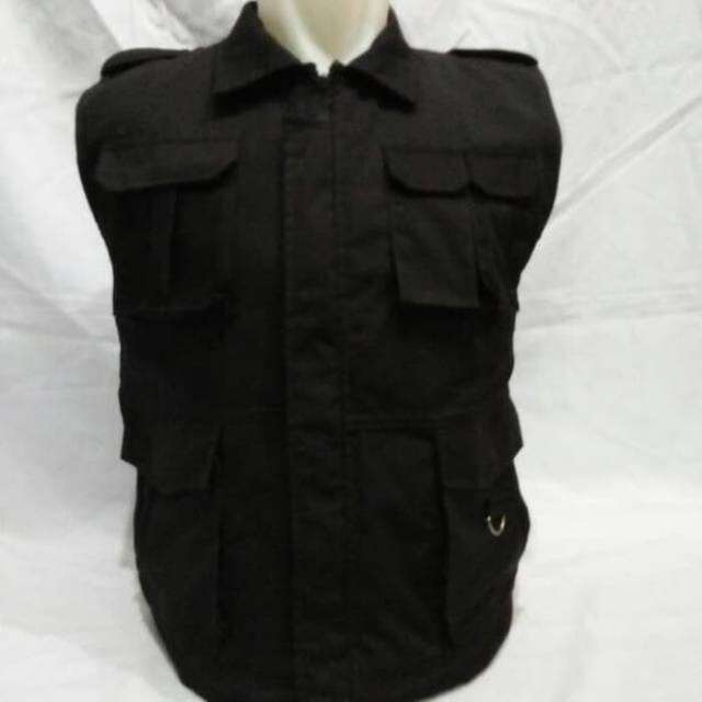 ROMPI KERAH HITAM DAN CREAM KAIN RIPSTOP PRIA - ROMPI LAPANGAN OUTDOOR ...