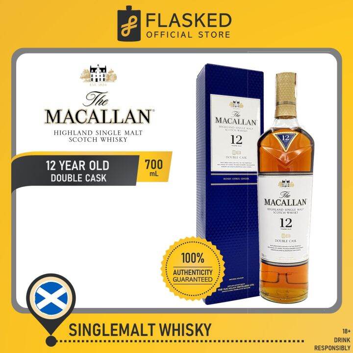 The Macallan Double Cask 12 Year Old Speyside Single Malt Scotch Whisky ...