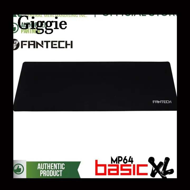 Giggie Fantech MP64 Gaming Mouse Pad Black | Lazada PH
