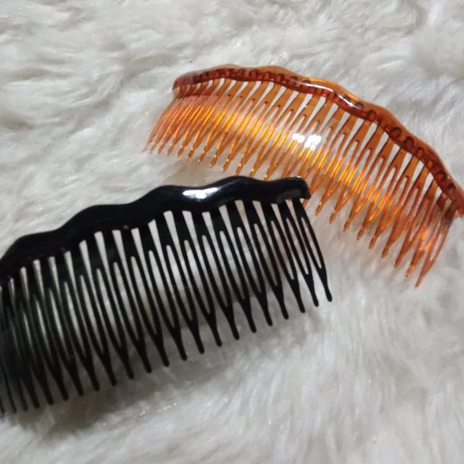 2 pcs payneta brown & black (side comb) | Lazada PH