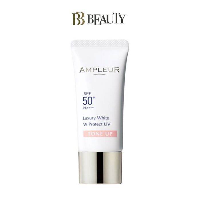 Ampleur Luxury White W Protect UV+ 30g Tone Up Sunscreen SPF50+ | Lazada