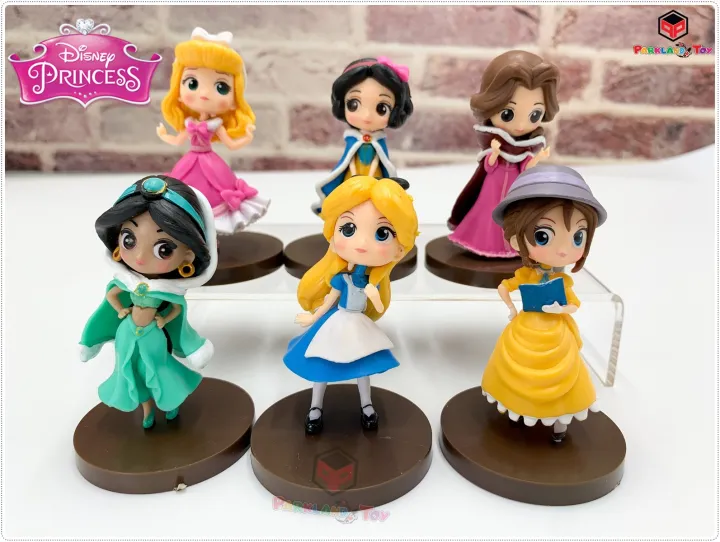 โมเดล เจ้าหญิง ดิสนีย์ Disney ครบเซ็ท 🔥ได้ 6ตัว 🔥 สูง 7-8 เซ็น Model ...