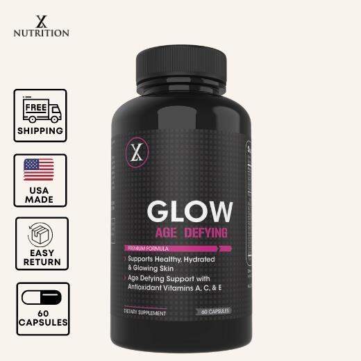 LX Nutrition GLOW Age Defying- Whitening Anti Aging Supplement with ...