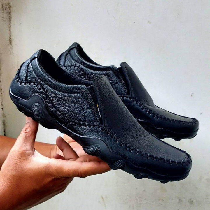 Sepatu Formal Kulit Asl! Sapi Pria DESKO OR!GINAL Sneakers Casual ...