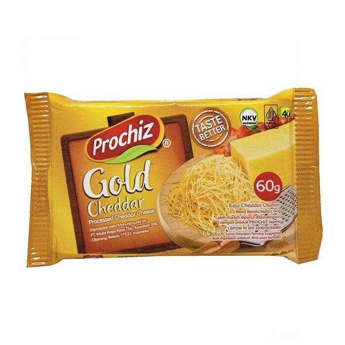 Prochiz gold cheddar 60 gram | Lazada Indonesia