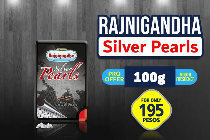 Rajnigandha Silver Pearls 100g (Mouth Freshener) | Lazada PH