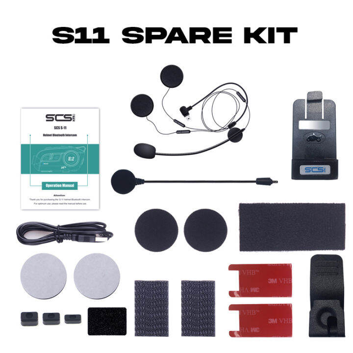 SCS Spare Intercom Kit For SCS S11 BLUETOOTH KIT | Lazada PH