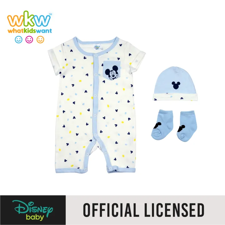 What Kids Want x Disney Baby Mickey 3-pc Set | Lazada PH
