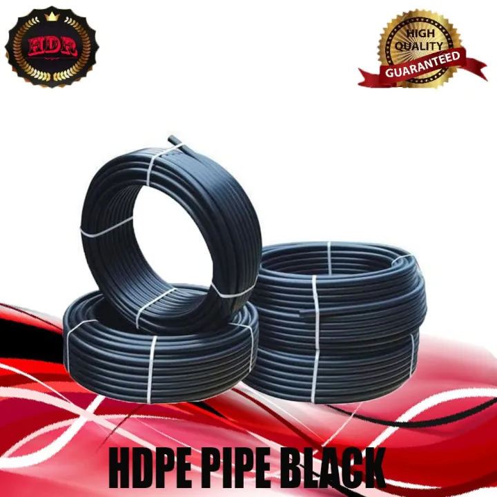 BIO PIPE HDPE PIPE Black 1Roll (1/2x20mm) 90 METERS (WATERLINE and ...