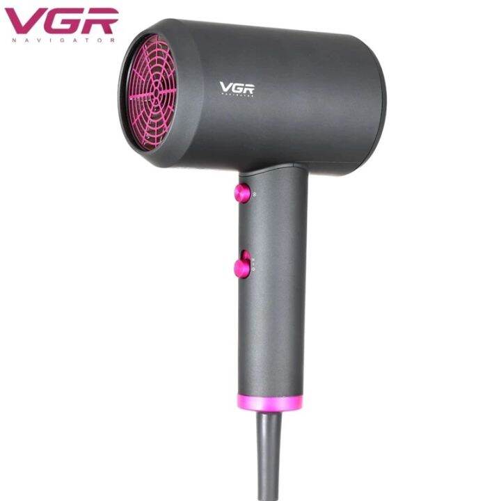 VGR V400 Negative Ions Hair Dryer Professional Powerful Hair Styling Hot Cold Adjustment Fast ...