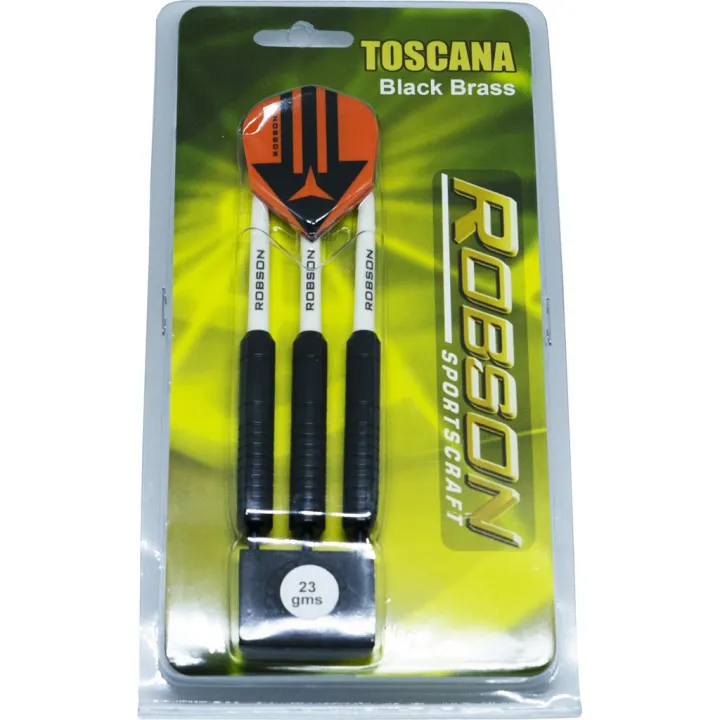 Robson Toscana Dart Pins Stratum Series Black Brass Darts | Lazada PH