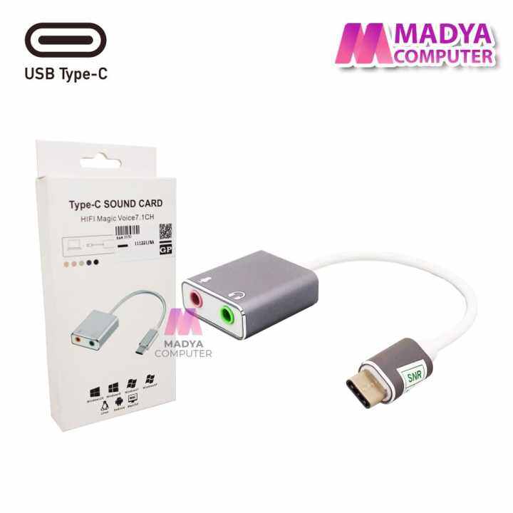USB Type-C Sound Card | Lazada Indonesia