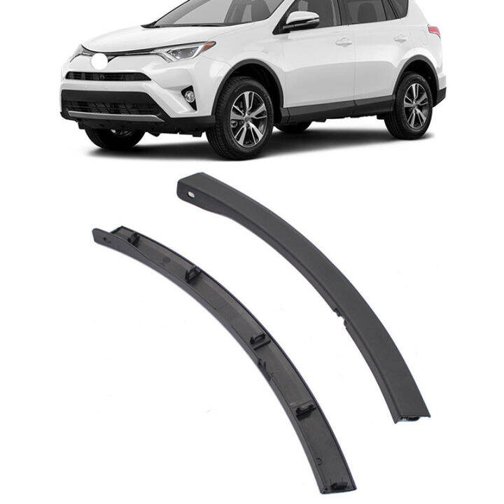 For Toyota RAV4 (XA40) 2016-2018 Car Front Bumper Wheel Fender Molding ...
