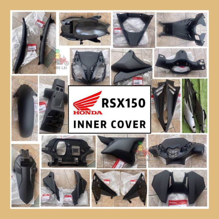 HONDA RSX150 INNER COVER 100% INNER COVER HITAM HONDA FULL SET RS X RS ...