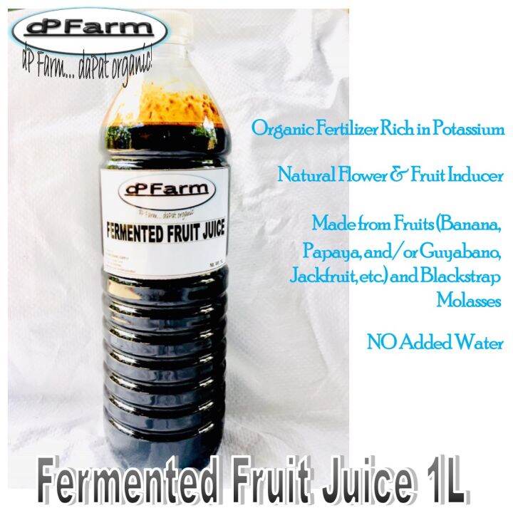FFJ Fermented Fruit Juice / Liquid Organic Fertilizer / Flower Inducer ...