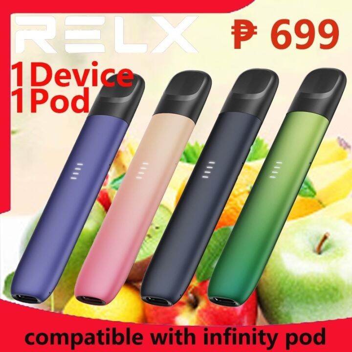 super sale 【new】relx VAPE RELX Phantom（5th）vape set 1device 1pod ...