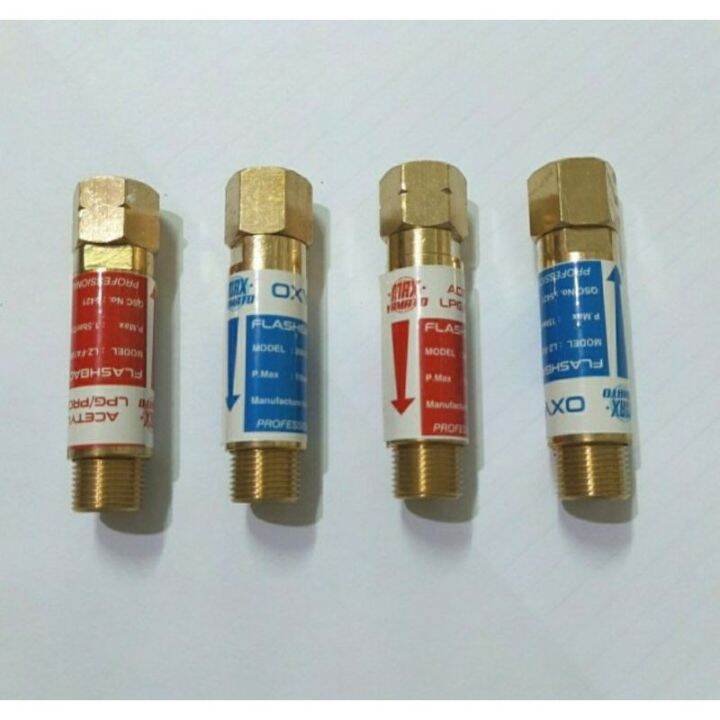 Flash Back Flashback Arrestor for Torch / Regulator LPG Ace Oxygen ...