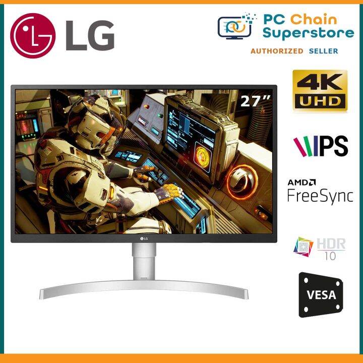 LG 27UL550-W 4K Color Calibrated Monitor - 27" UHD (3840x2160) IPS | 98 ...