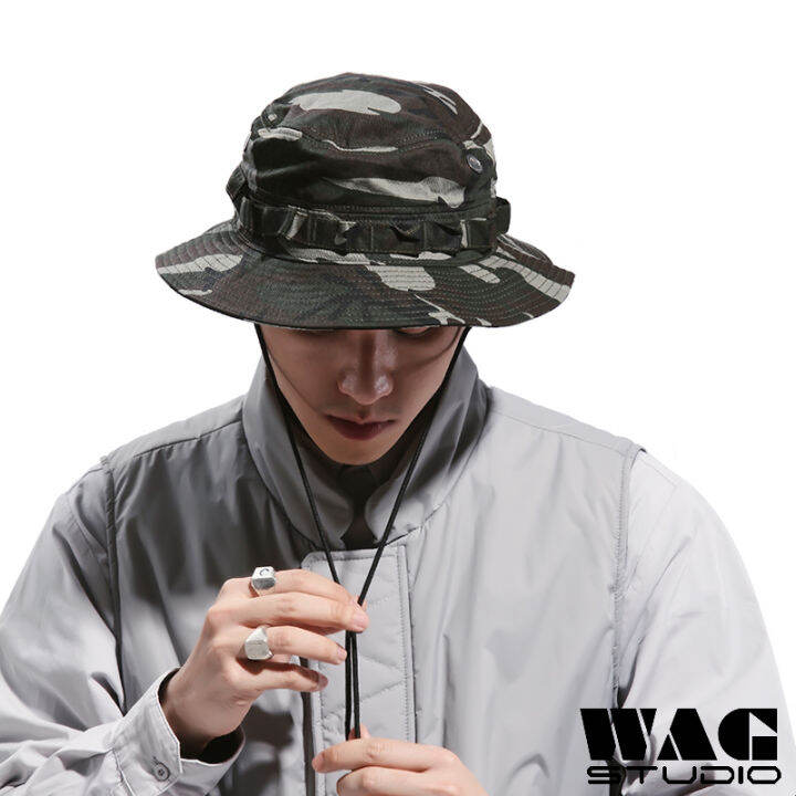 Tactical Military Bucket Hat for Men Women Summer Beach Hat Jungle ...