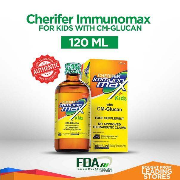 （New product） Cherifer Immunomax Syrup for Kids with CM-Glucan | Lazada PH