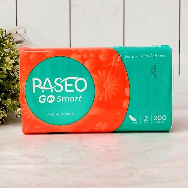 Paseo Go Smart Facial Tissue 200sheet 2play | Lazada Indonesia
