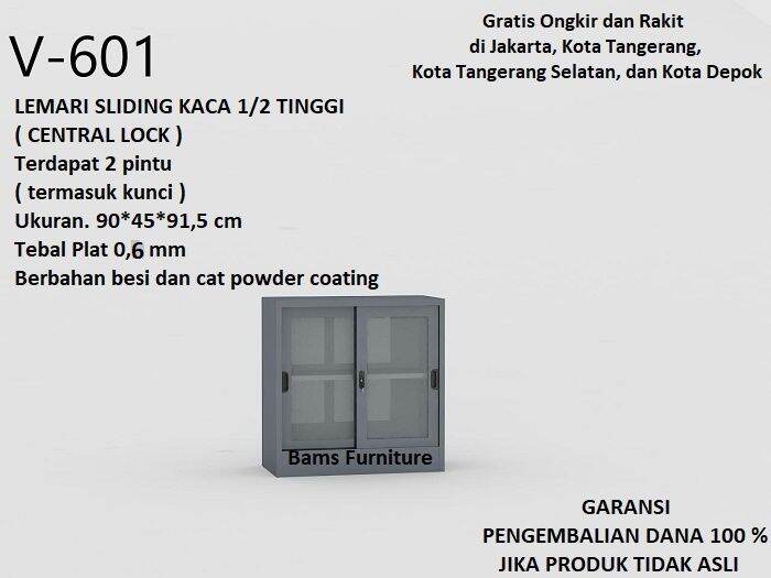 lemari file lemari arsip lemari besi filling cabinet ALMARI SLIDING 1/2 ...