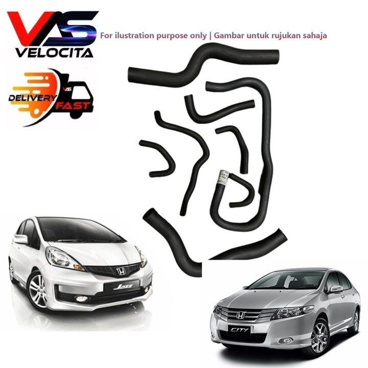 OEM RADIATOR HOSE SET HONDA CITY TMO JAZZ GE 2009-2014 | Lazada