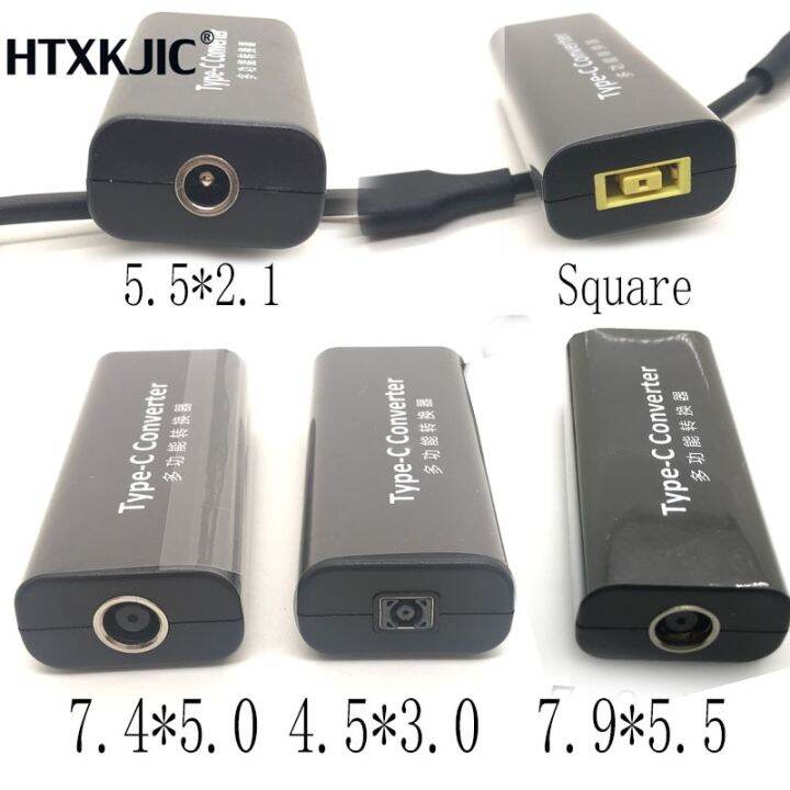 Usb-c Type-c Power To Dc 5.5*2.1 /4.5*3.0 /7.4*0.6 /7.9*0.9 Adapter ...