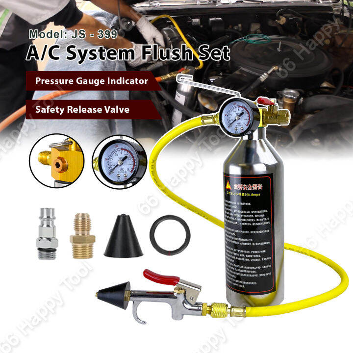JS-399 Flushing Aircond Kit Tool Aircond Car Aircond Flushing Machine ...