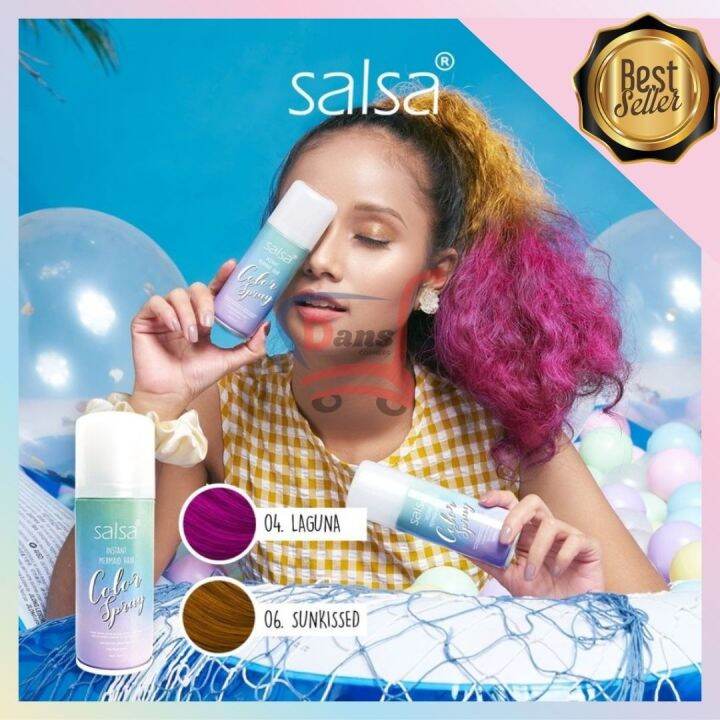 Dans Corners - Cat Pewarna Rambut Salsa Instant Mermaid Hair Color ...