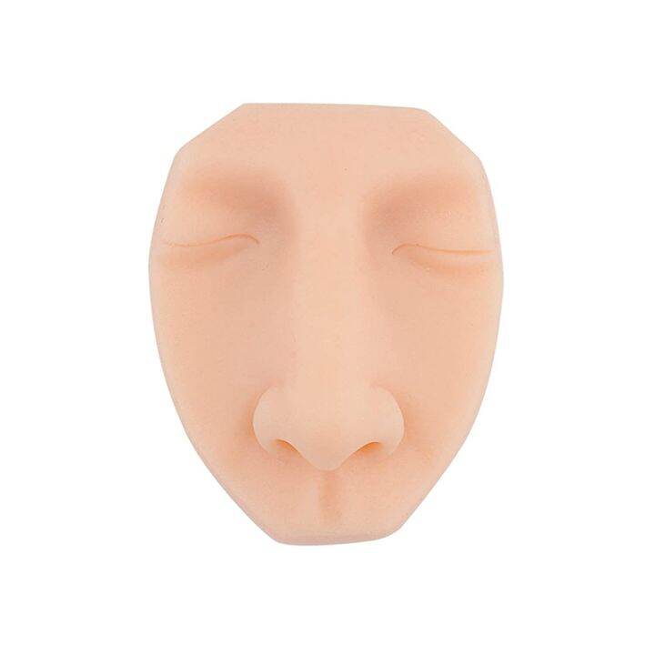 Silicone Face Model Tattoo Puncture Practice Simulation Human Nose ...