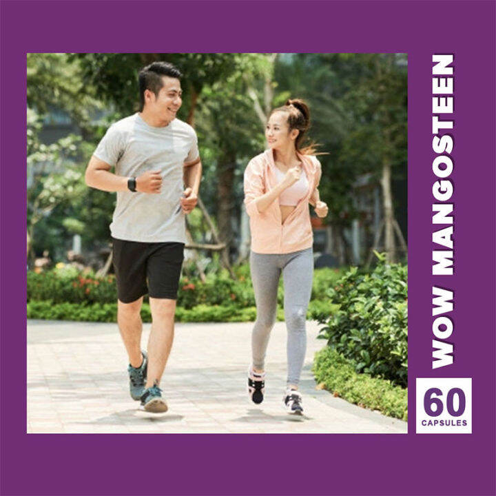 Wowhappy Wow Mangosteen Xanthone 500mg - 10 Capsules EXPIRATION DATE: OCTOBER 01, 2023 | Lazada PH