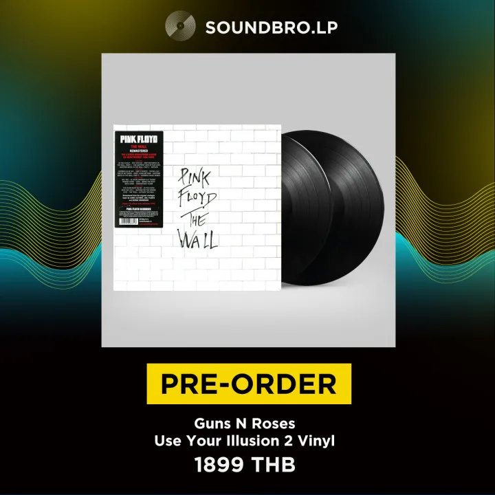[Pre-Order รอ 14-35 วัน] แผ่นเสียง ใหม่ ซีล PINK FLOYD - The Wall ...