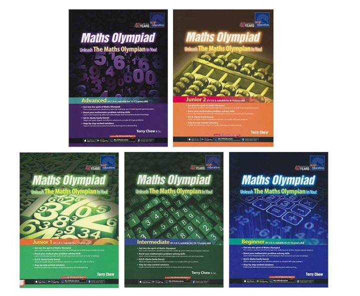 SAP Maths Olympiad Unleash The Maths Olympian In You จำนวน 5 เล่ม by ...