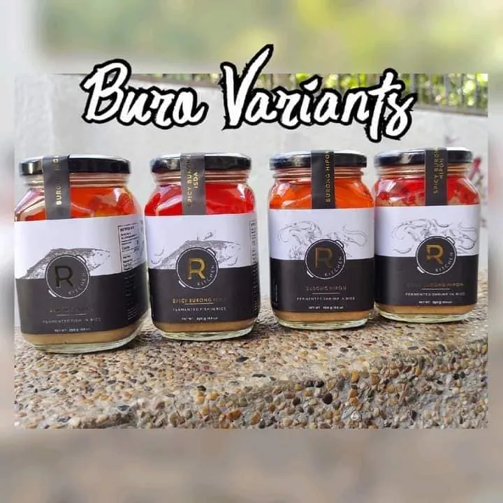 RKitchen Gourmet Food BURO VARIANT 250g (Burong Hipon, Burong Isda, Spicy Burong Hipon) | Lazada PH