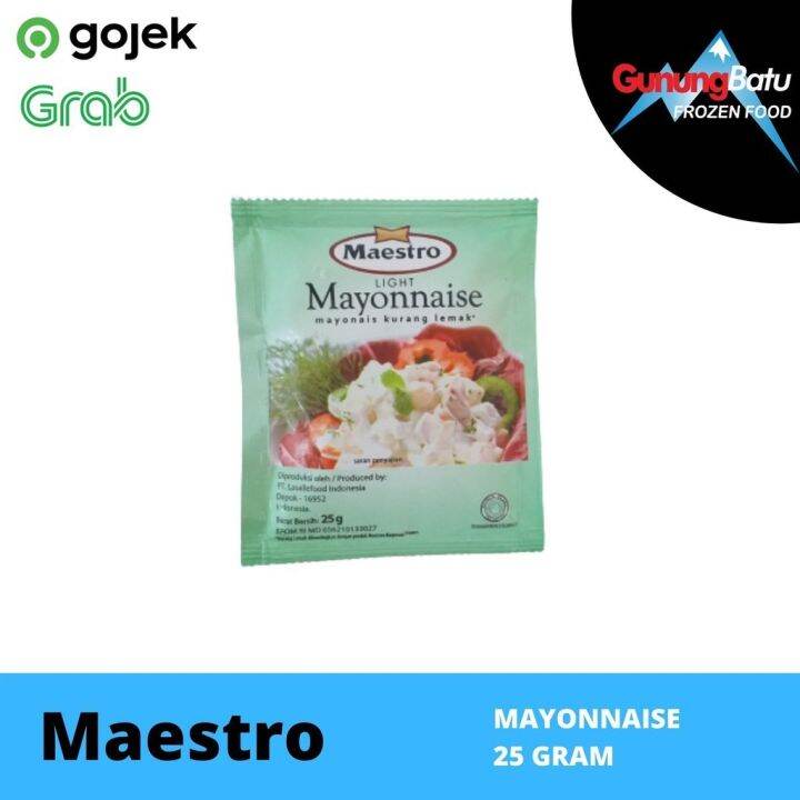MAESTRO MAYONNAISE 25 GRAM | Lazada Indonesia