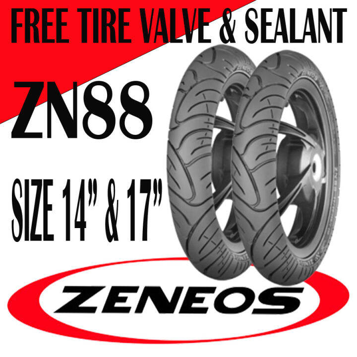 ZENEOS TIRE ZN88 INDONESIA FOR ALL 14" AND 17" RIM MAGS SCOOTER ...