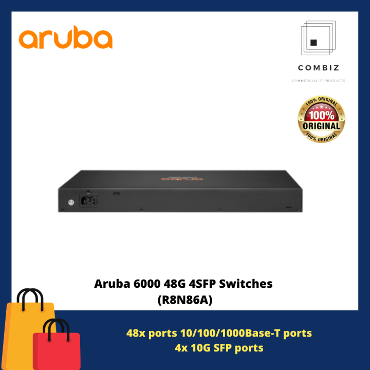 Aruba 6000 48G 4SFP Switches ( R8N86A ) | Lazada