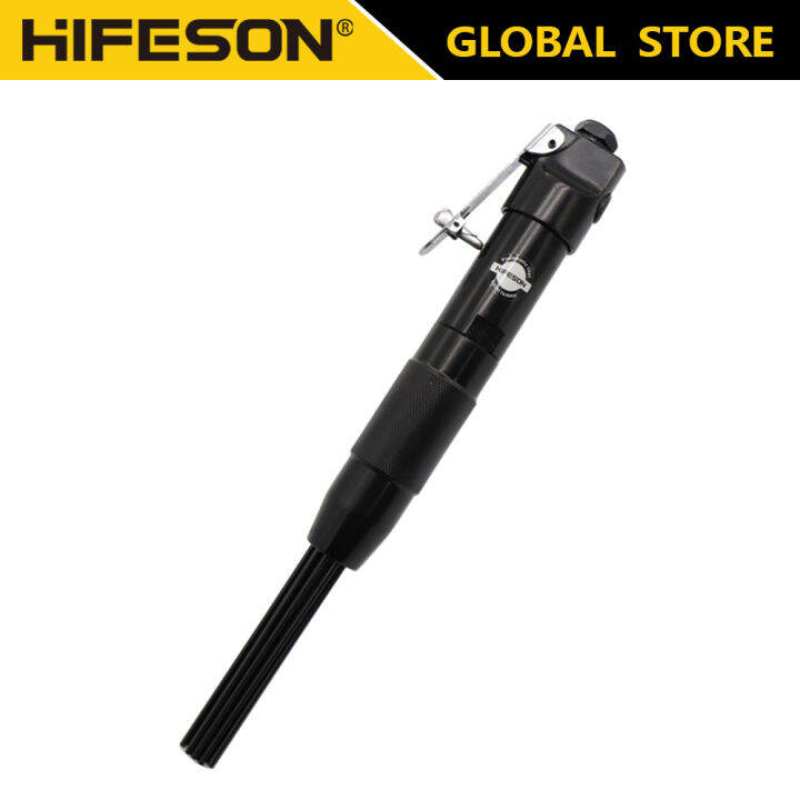HIFESON High Quality Pneumatic Air Scalers Rust Removal Tool E2 3mm 12 ...