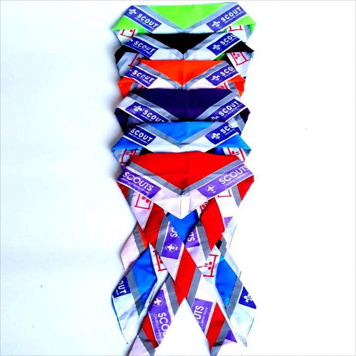 SCARF PRAMUKA SD/SMP/SMA/PEMBINA/SETANGAN LEHER/ATRIBUT PRAMUKA/KACU ...