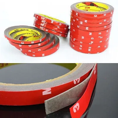 Double Tape 3M VHB Merah 8mm x 4,5M / Solasi 3M Merah Kecil 8mm x 4,5M | Lazada Indonesia