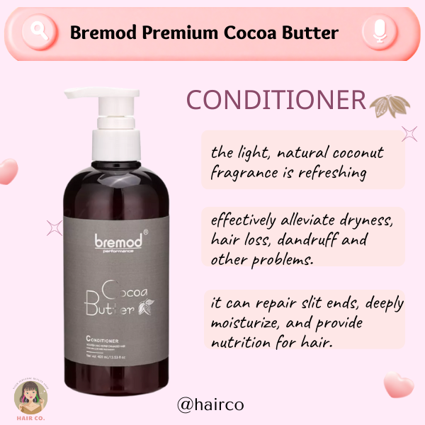 Bremod Cocoa Butter Conditioner 400ml | Lazada PH