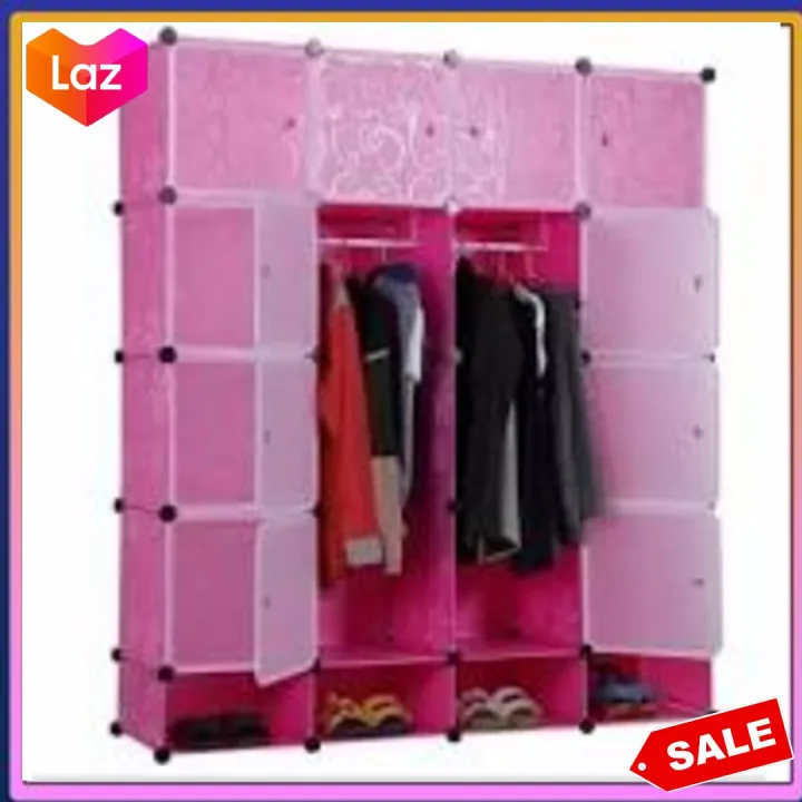 Original Tupper Cabinet 16 Cubes Black DIY Wardrobe | Lazada PH