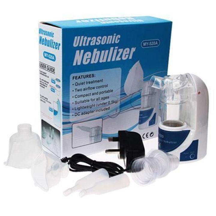 Portable Ultrasonic Nebulizer Alat Nebul Untuk Anak Dan Dewasa ...