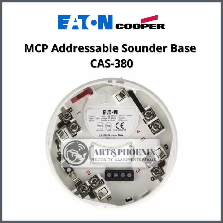 Eaton Addressable Sounder Base CAS-380 | Lazada PH