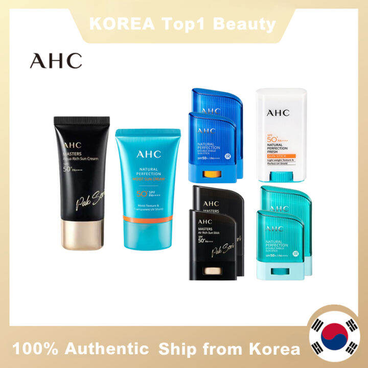 AHC Natural Perfection Double Shield Masters Air Rich Sun Stick SPF50+ PA++++ 14g/22g | Natural ...